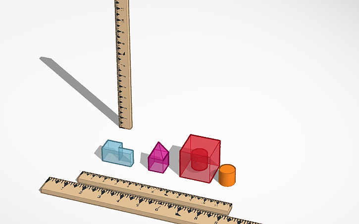 3D design Math Volume Challenge - Tinkercad