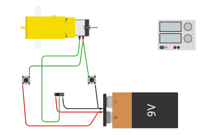 Circuit Design Inversion Sens De Rotation Moteur Cc Tinkercad