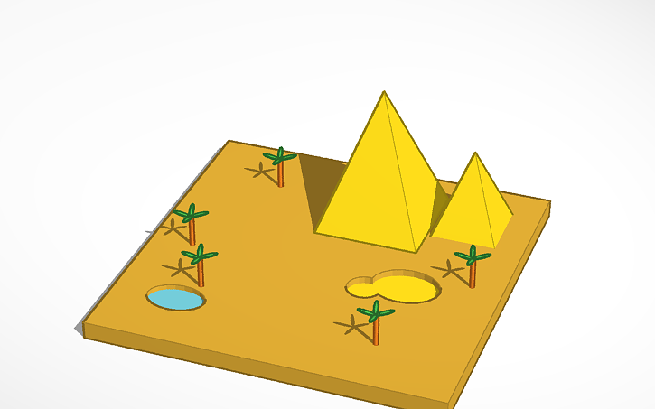 3D design Desert | Tinkercad