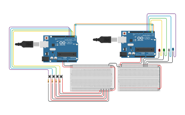 Circuit design Smart Interface for Differently Abled - Tinkercad