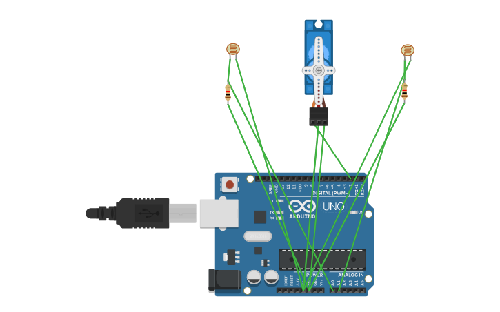 Circuit design Aufgabe 2 | Tinkercad
