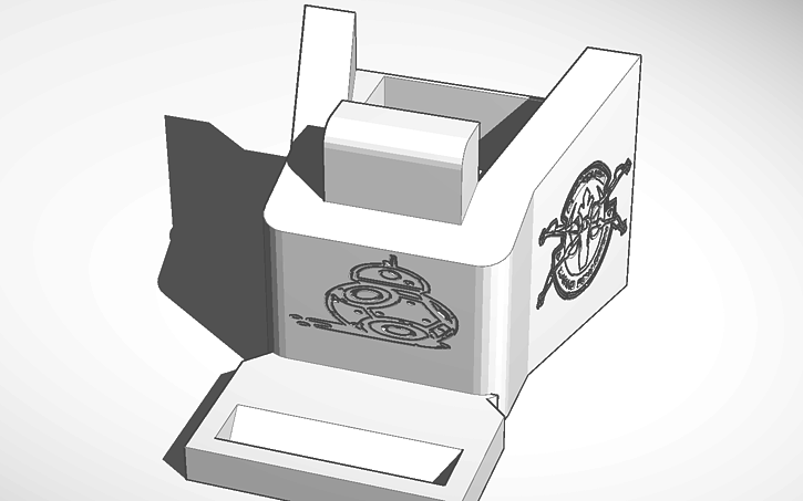 3D design PS4 Controller Stand - Tinkercad