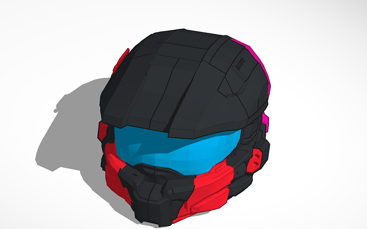 3D design Halo Ranger helmet | Tinkercad