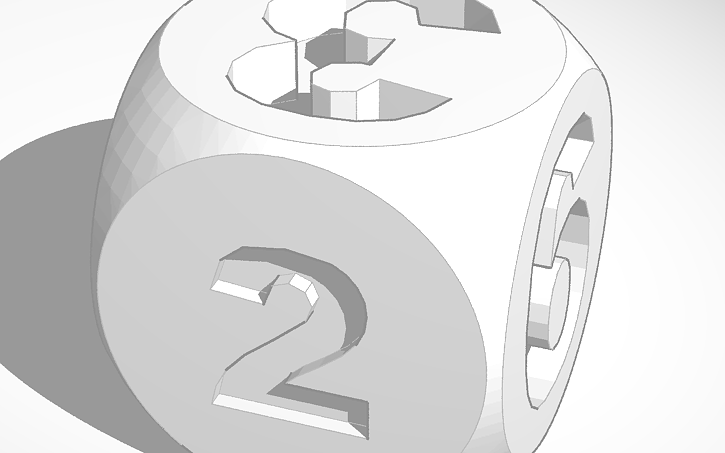 3D design VincentC_dice | Tinkercad