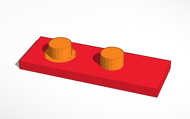 3D design Fender 2 Prong tuner drill jig | Tinkercad