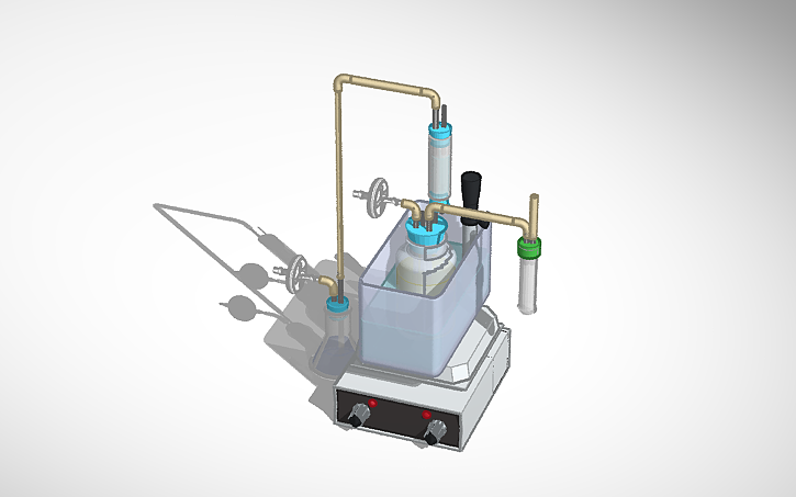 3D design bioreactor - Tinkercad
