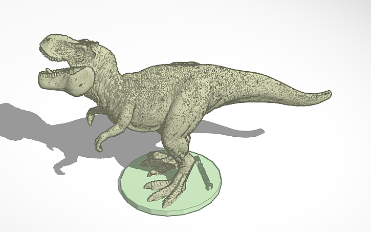 3D design TRex - Tinkercad