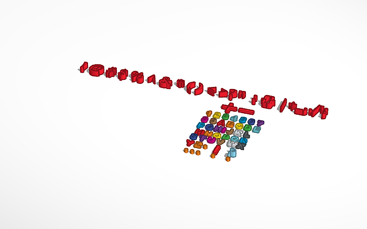 3D design 12345 abcdef {{: - Tinkercad