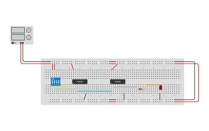 Circuit design Practica 7 | Tinkercad