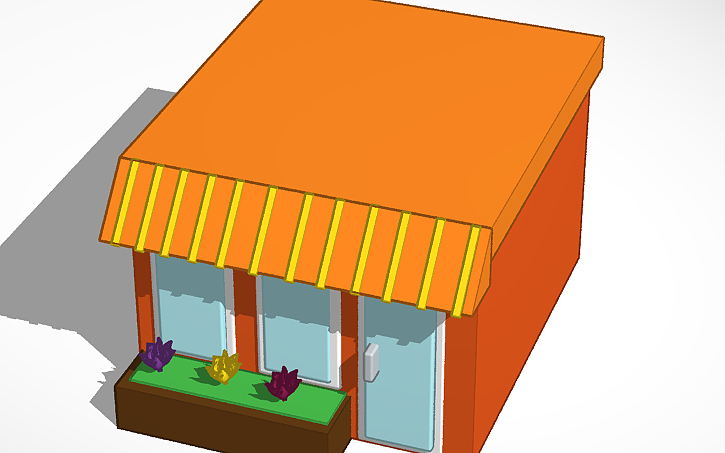 3D design Tienda - Proyecto1 - Tinkercad