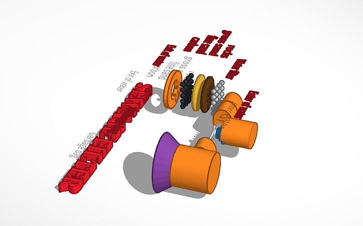 3D design SEWAGE FILTER - Tinkercad