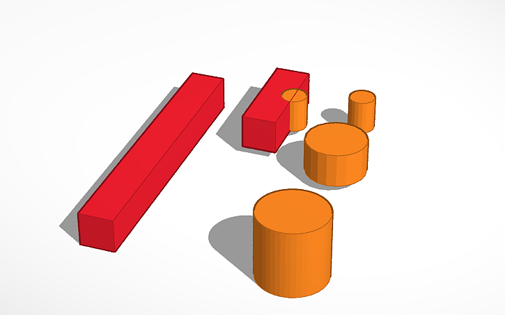 3D design Compression and Bend strength samples | Tinkercad