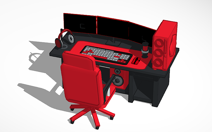 Tinkercad Gaming Setup: Hướng Dẫn Chi Tiết Thiết Kế Không Gian Chơi ...