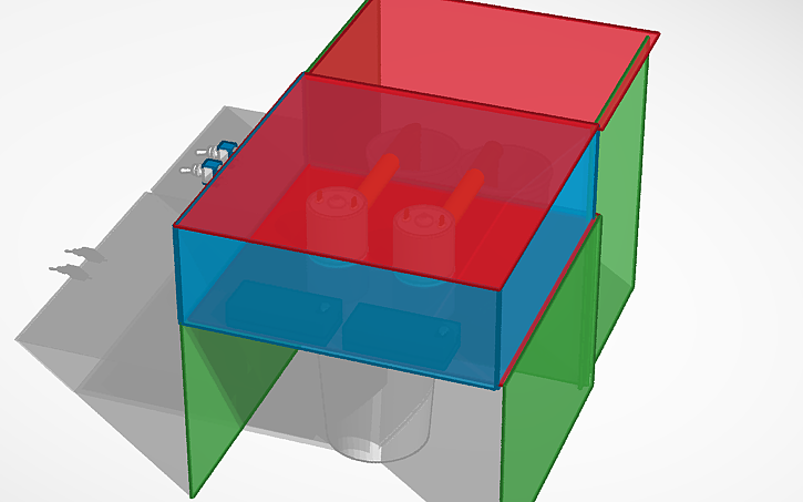 3D design soda machine - Tinkercad