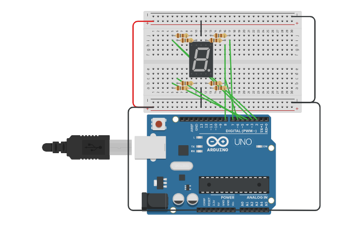 Circuit design Desafio - Tinkercad