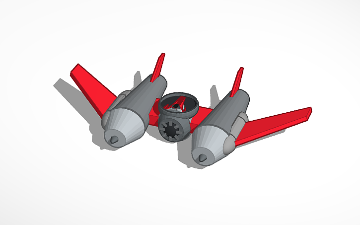 3D design Starblast-Inspired Gemini - Tinkercad
