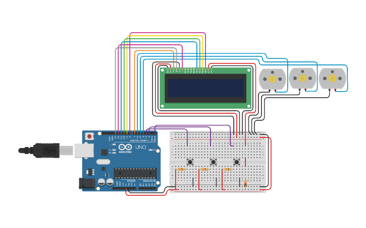 Circuit design Bar | Tinkercad