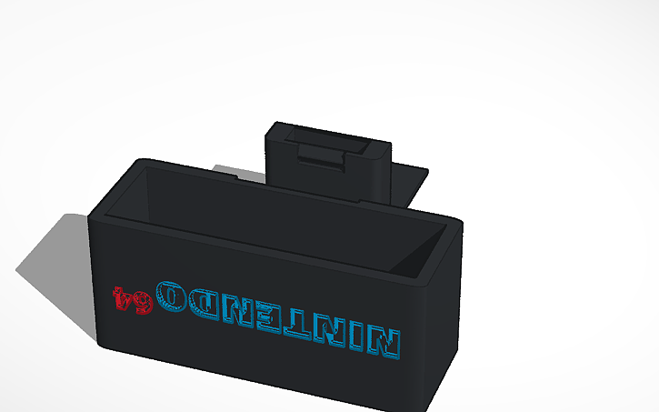 3D design Nintendo 64 Wall Mount - Tinkercad