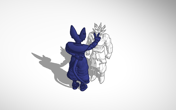 3D design broly y bills | Tinkercad