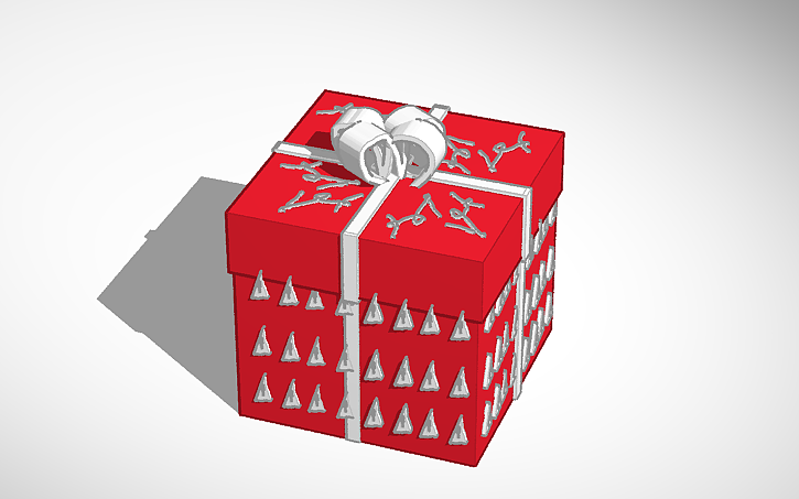 3D design gift box standoff2 - Tinkercad