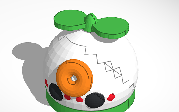 3D design Bowser and Bowser Jr.'s Clown Car - Tinkercad