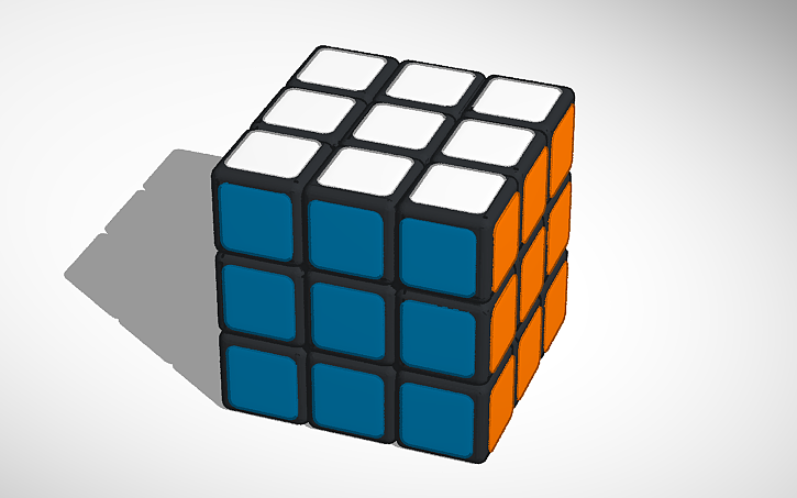 3D design Working Rubiks Cube... BEST VERSION!!! - Tinkercad