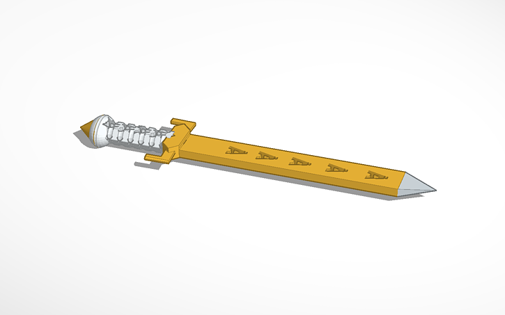 3D design sick sword | Tinkercad