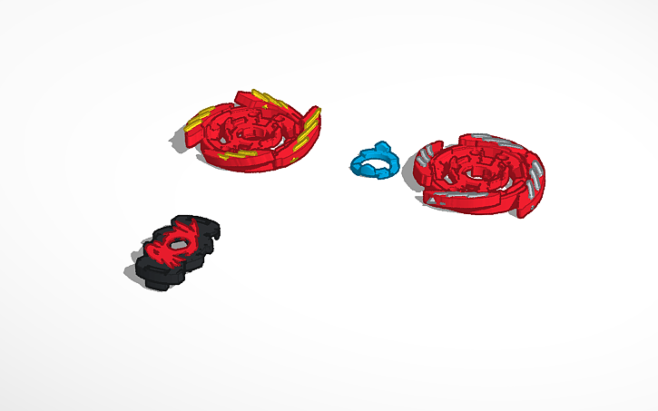 3D design Master Diabolos Left and Right - Tinkercad