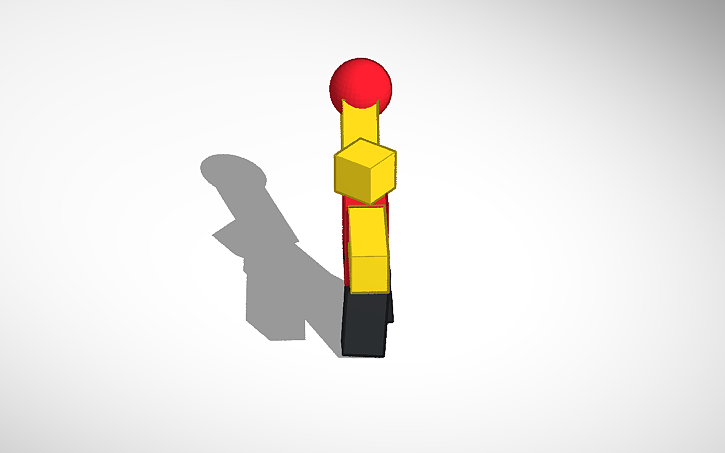 3D design BALLER - Tinkercad