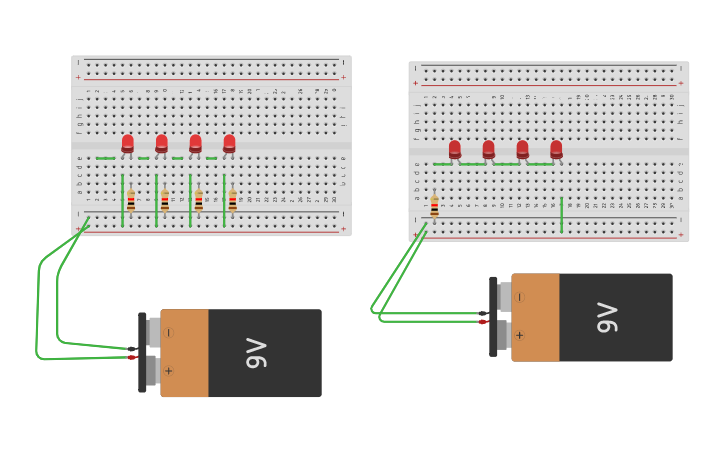 Circuit design Shiny Rottis - Tinkercad