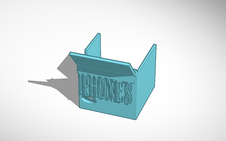 3D design phone stand | Tinkercad