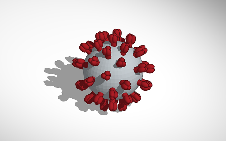 3D design Covid - Tinkercad
