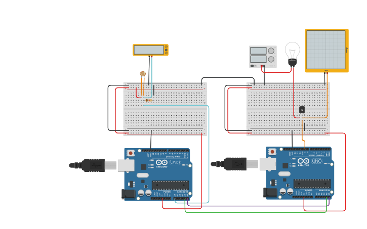 Circuit design Lab 5 - illumination control - Tinkercad Circuit design Lab 5 - illumination control - Tinkercad