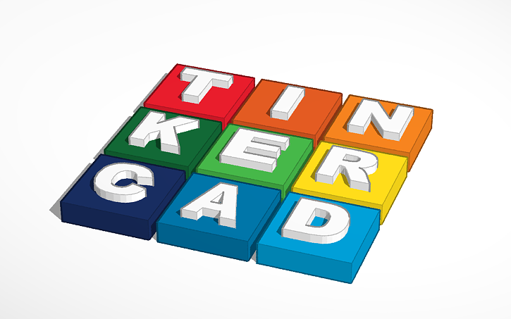 3D design Tinkercad Logo | Tinkercad