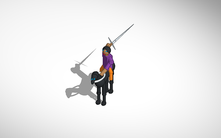 3D design Jason Grace Hu Chess | Tinkercad