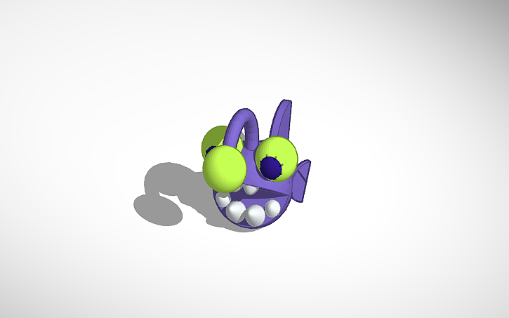 3D design Angler Fish - Tinkercad