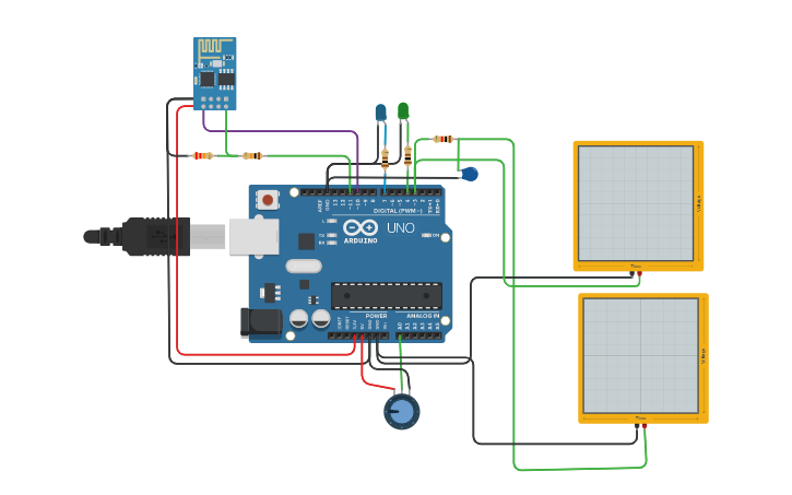 Circuit design Copy of BluetoothHC05 | Tinkercad