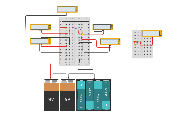 Circuit design Exerc - 02b | Tinkercad