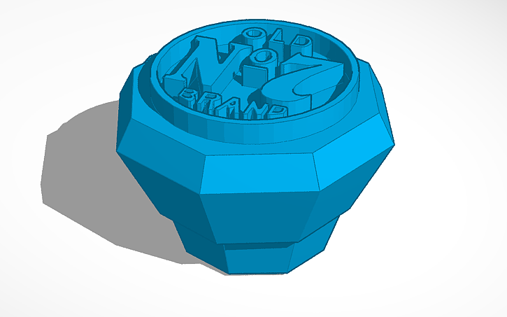 3D design Jack Daniels No.7 Draw Knob - Tinkercad