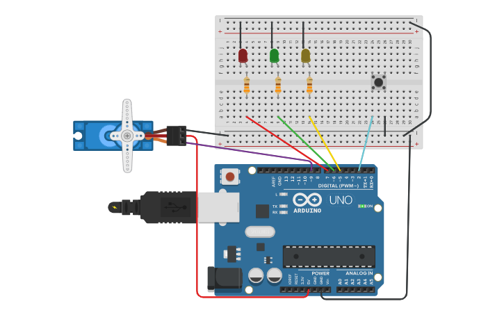Circuit Design String Comm Tinkercad