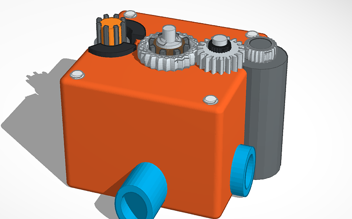 3D design pump - Tinkercad