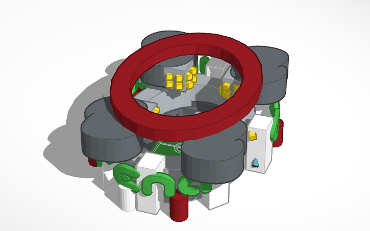 3D design Community Arena (Tarea libre de tinkercad) | Tinkercad
