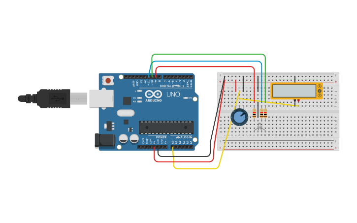 Circuit design COMP 1045 Lab 3 Level 2 - Tinkercad