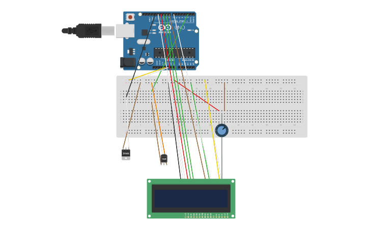 Circuit design Humidifier Wiring - Tinkercad
