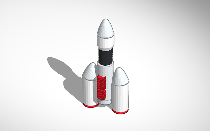 3D design GSLV | Tinkercad