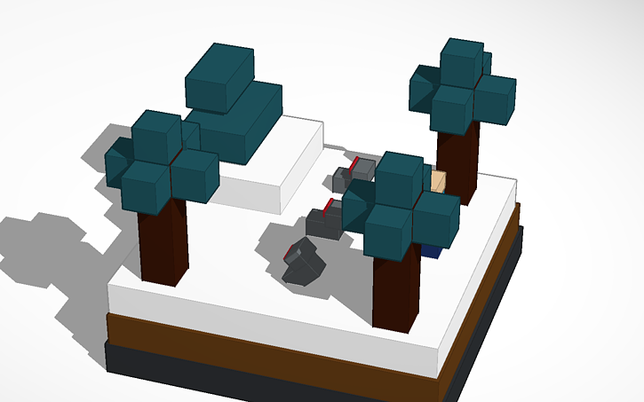 3D design Minecraft World 4! | Tinkercad