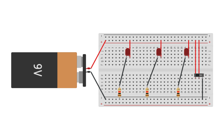 Circuit Design Circuito Paralelo Tinkercad