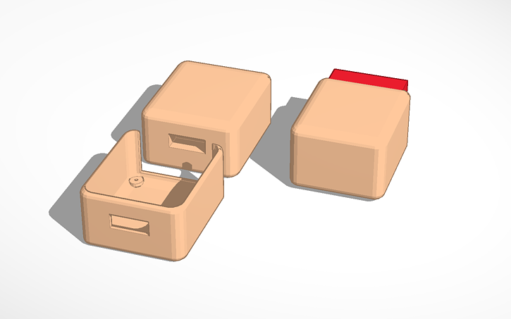 3D design sensor box atacanteknik - Tinkercad