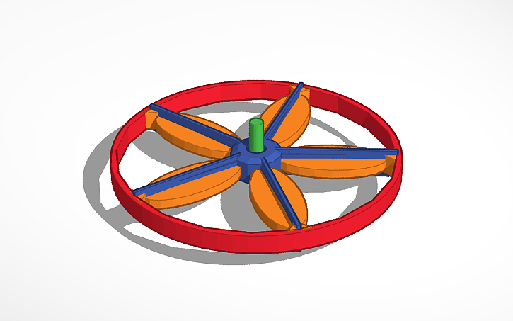 3D design mixer blade - Tinkercad