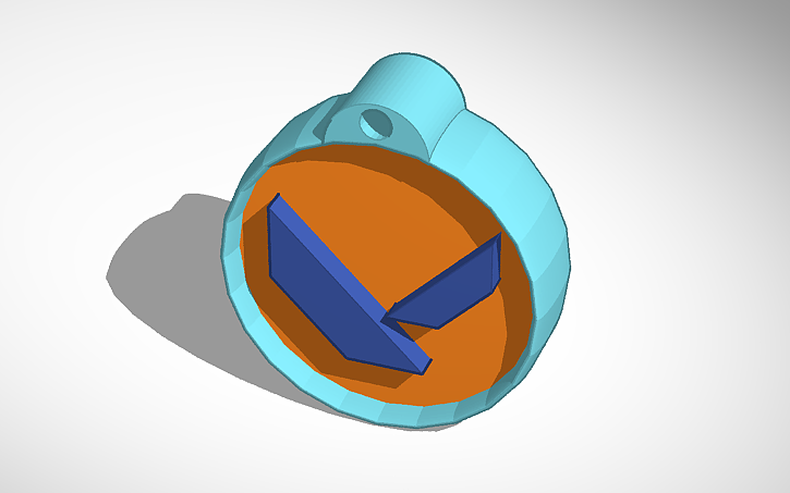 3D design Valorant Coin - Tinkercad